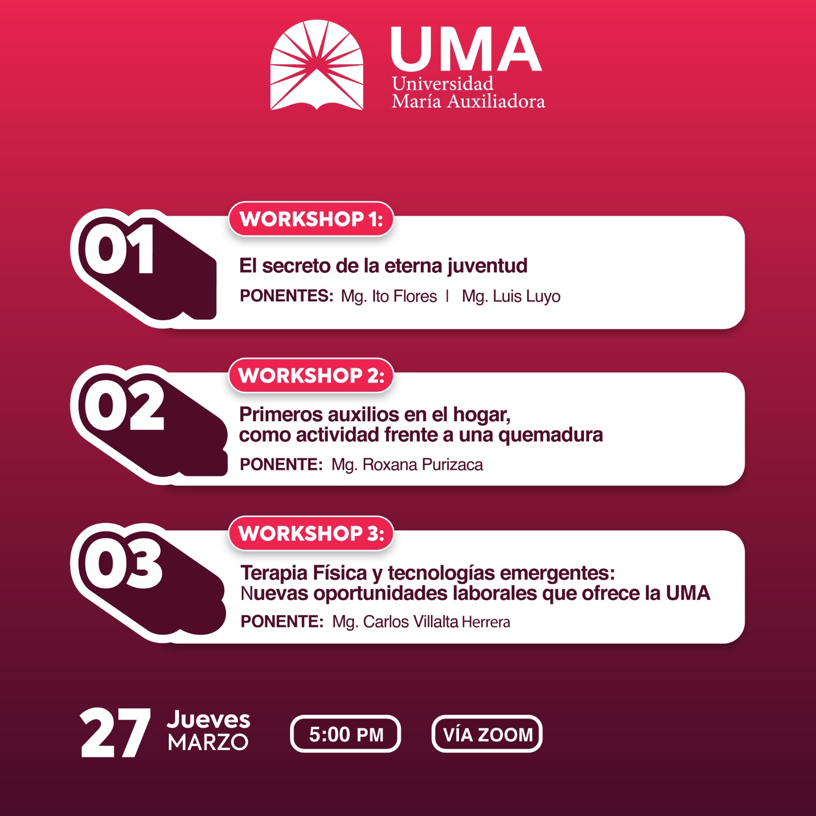 Derecho – Universidad Maria Auxiliadora